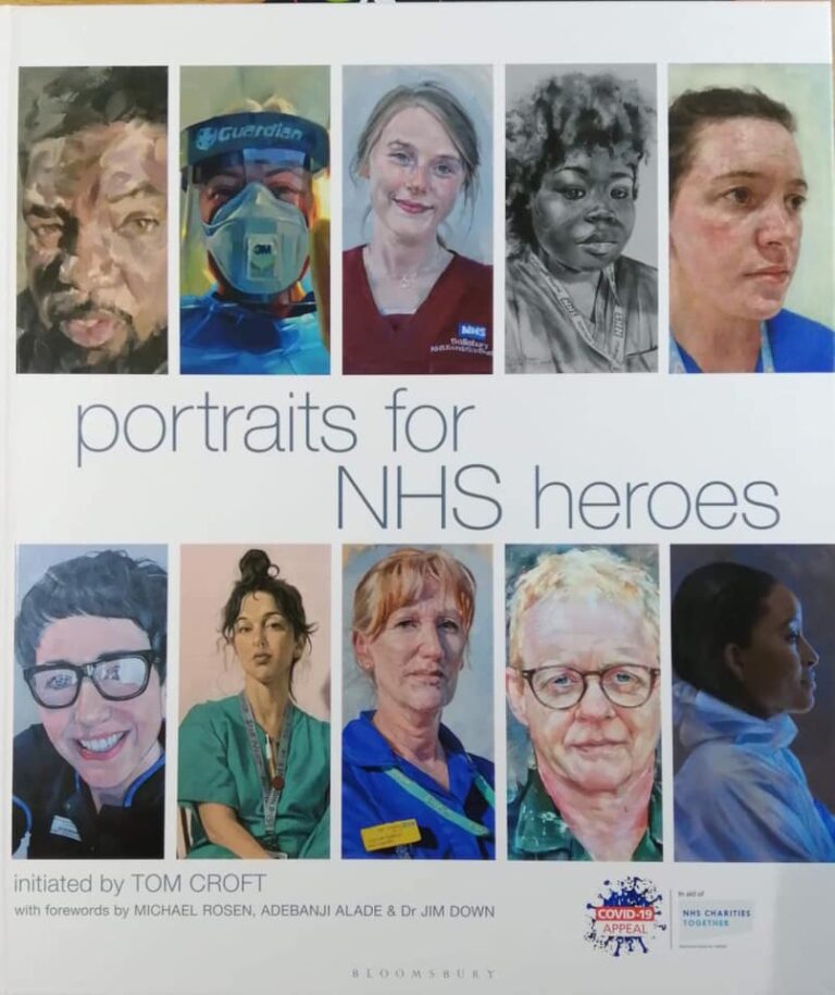 Portraits of NHS Heroes Book – Stonehaven Art Club